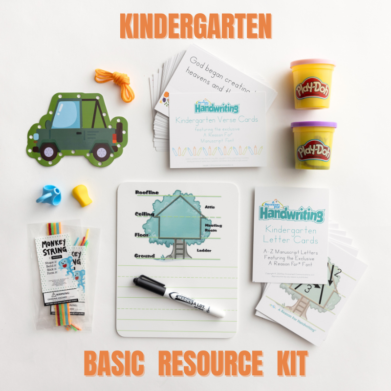 Handwriting Kindergarten Basic Resource Kit