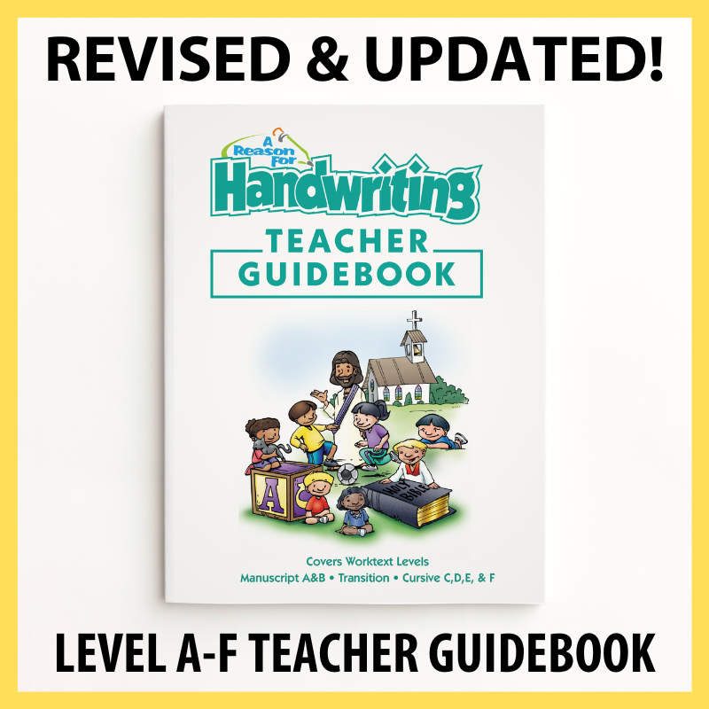Handwriting 1st - 6th Comprehensive Teacher Guidebook
