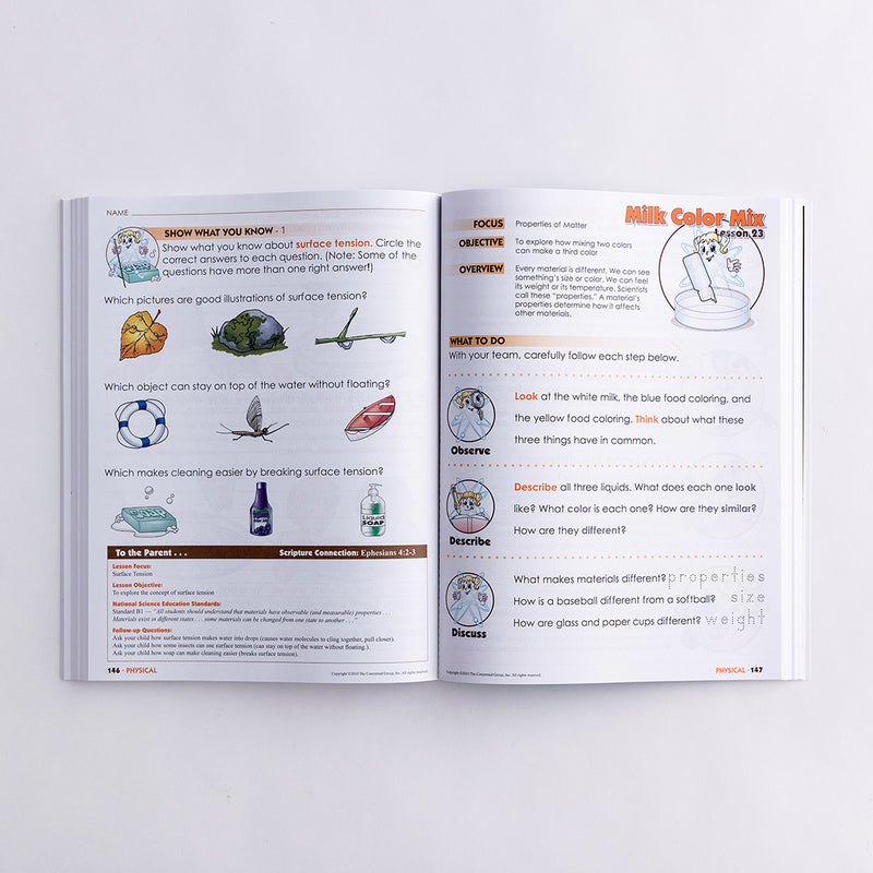 Science Level A Homeschool Pack