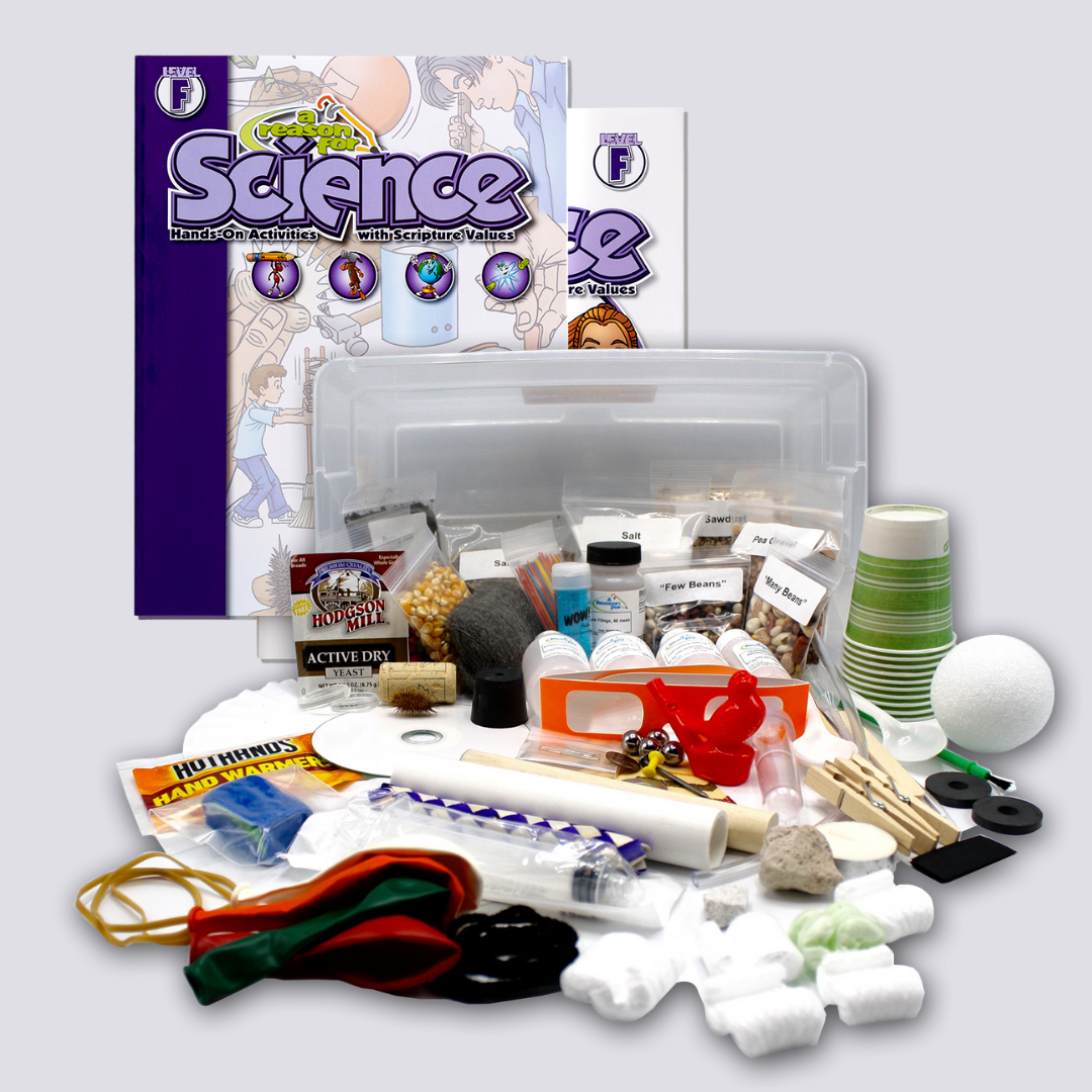 Science Level F Homeschool Pack